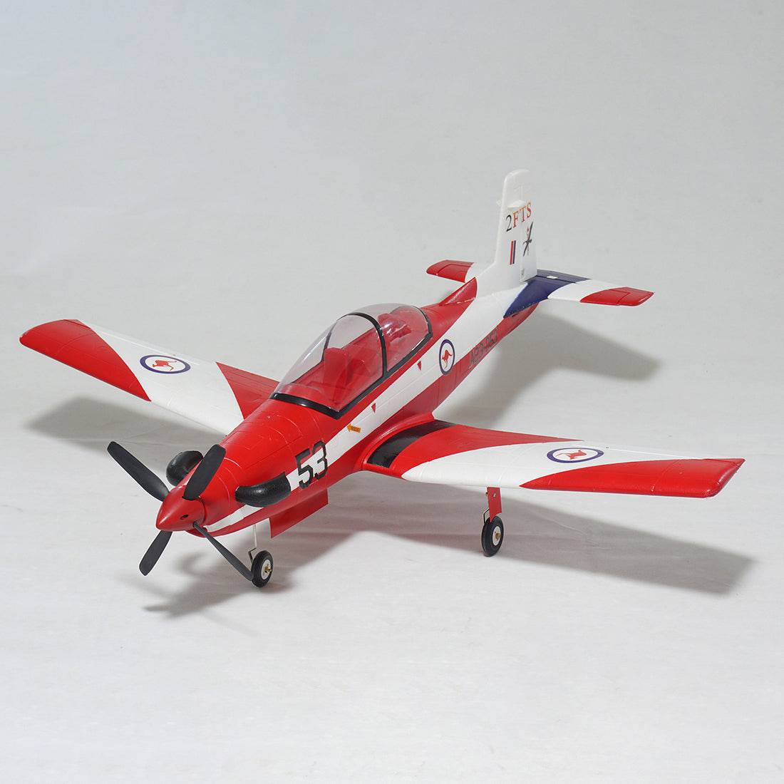 PC-9 V2 1200mm Wingspan Air Force Helicopter RC Airplane Trainer Plane ...