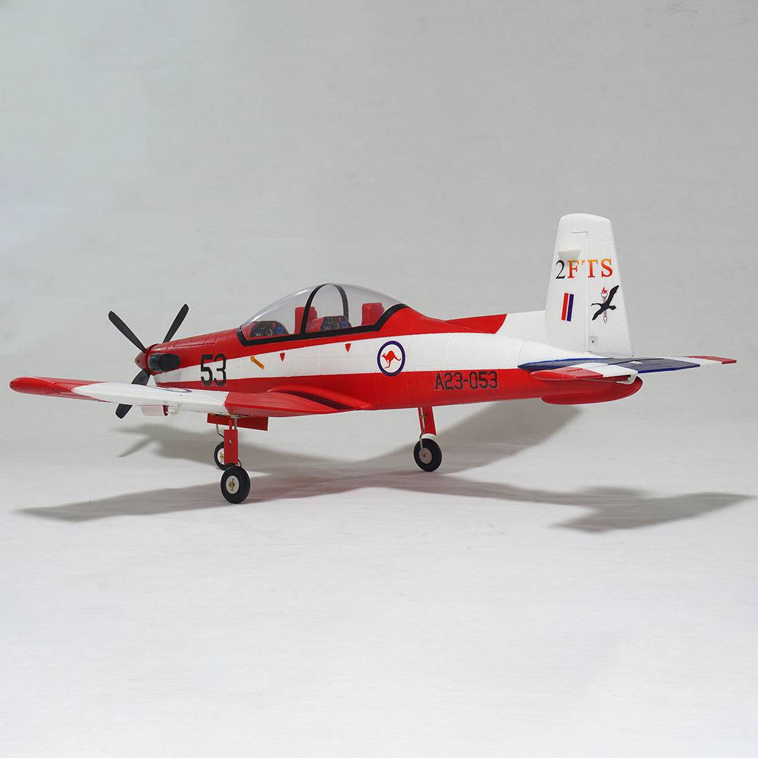 PC-9 V2 1200mm Wingspan Air Force Helicopter RC Airplane Trainer Plane ...