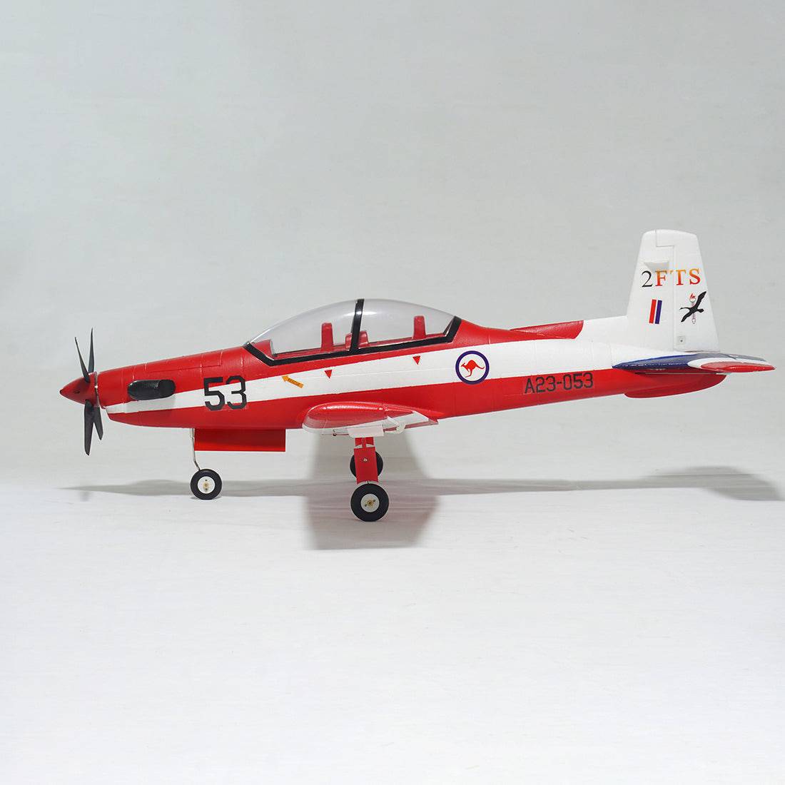 PC-9 V2 1200mm Wingspan Air Force Helicopter RC Airplane Trainer Plane ...