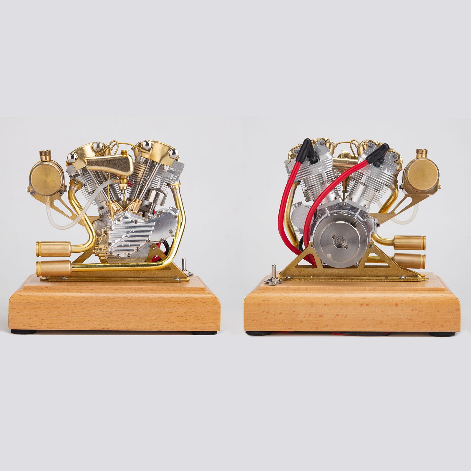 RETROL R29 4.2CC Miniature V-Twin Engine Motor OHV for Mini Chopper ...