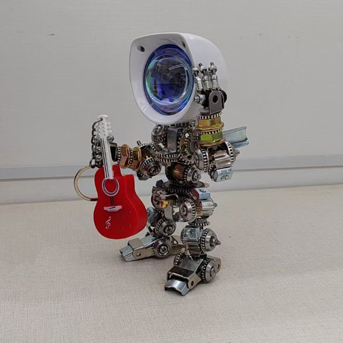 Santa Claus DIY Metal Kits with Colorful Ambient Lamp - Stirlingkit