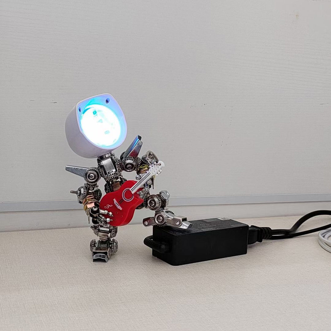 Santa Claus DIY Metal Kits with Colorful Ambient Lamp - Stirlingkit