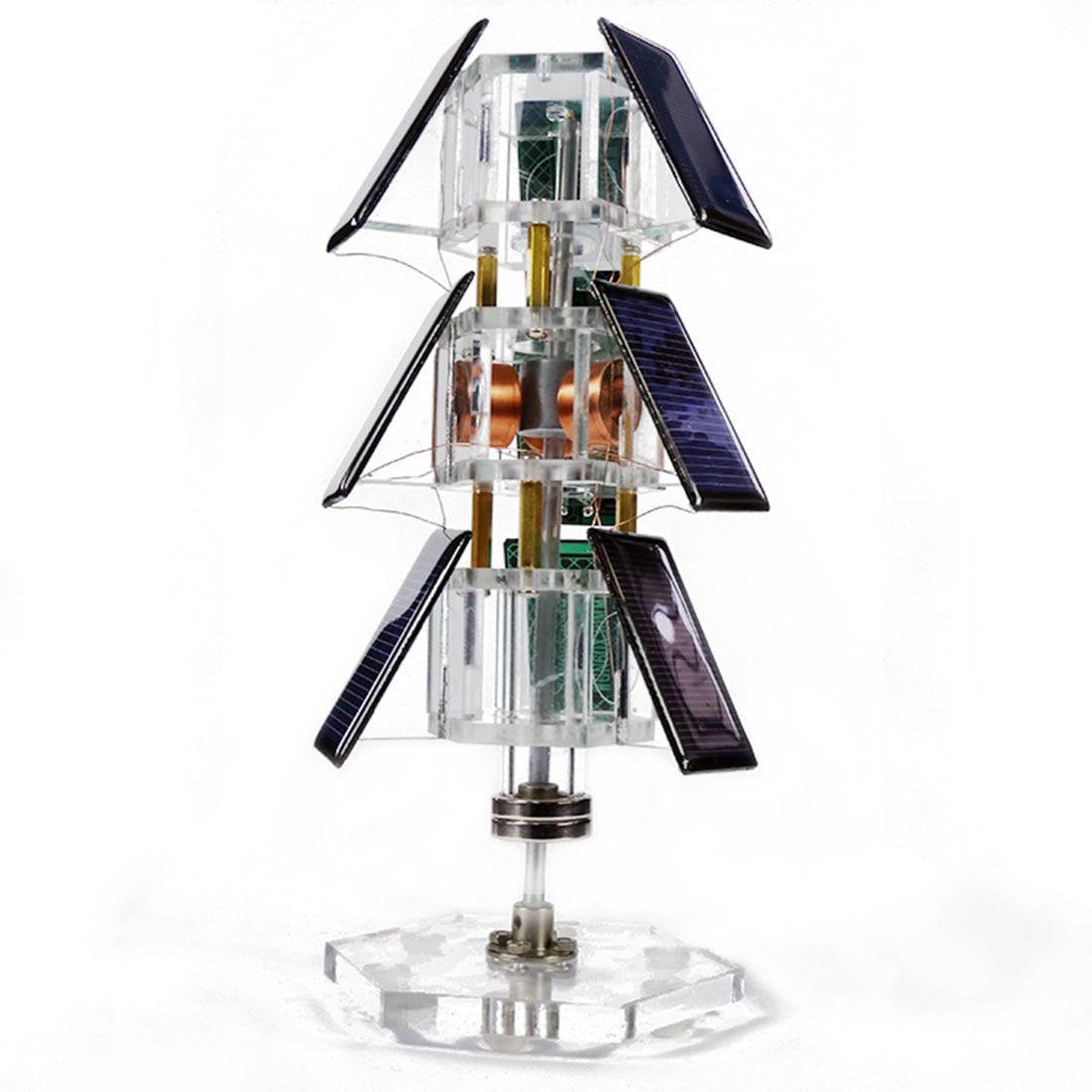 Stark Vertical Tree Type Solar Magnetic Levitation Motor - Stirlingkit
