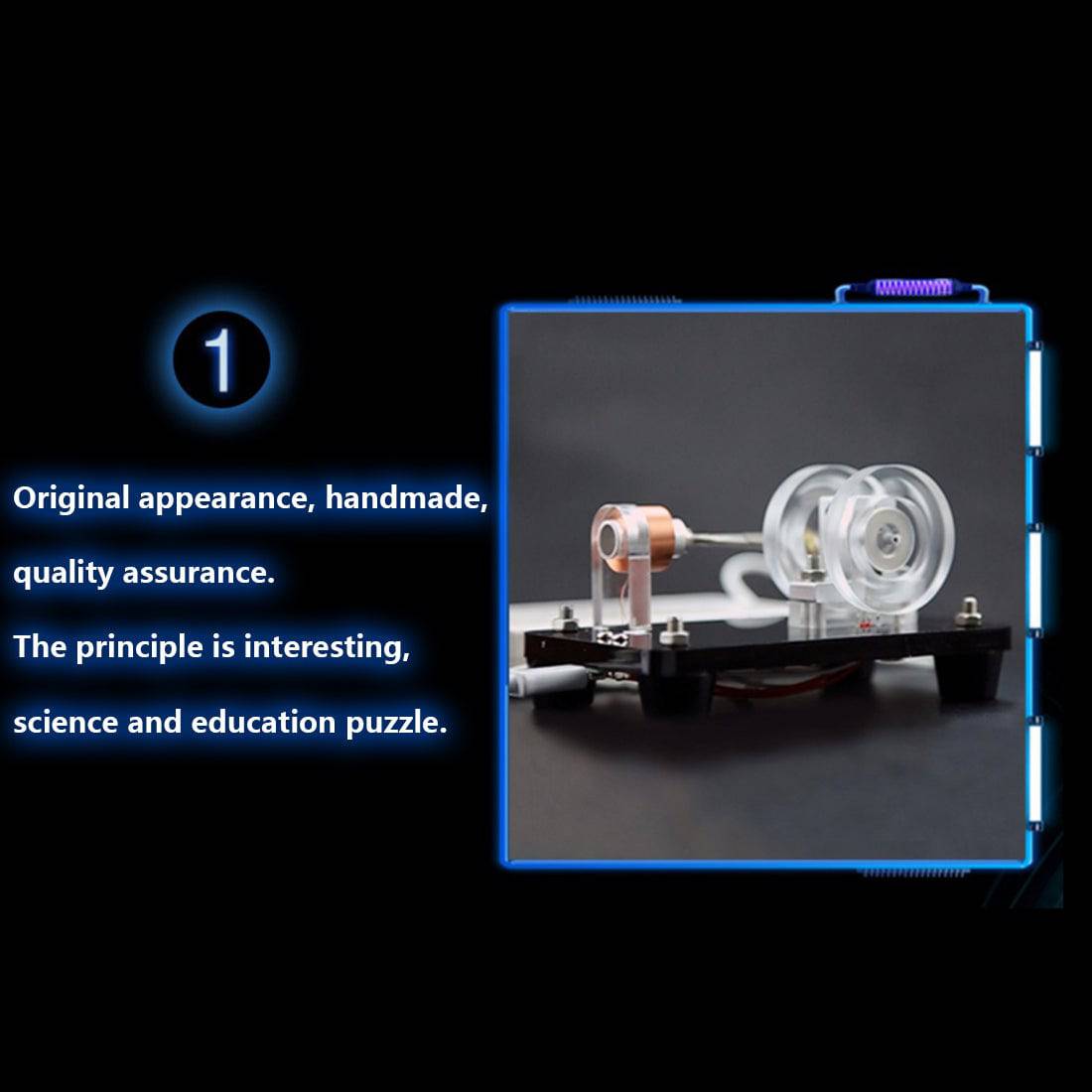 Stark DIY Unicoil Reciprocating Brushless Electric Motor with Hall ...