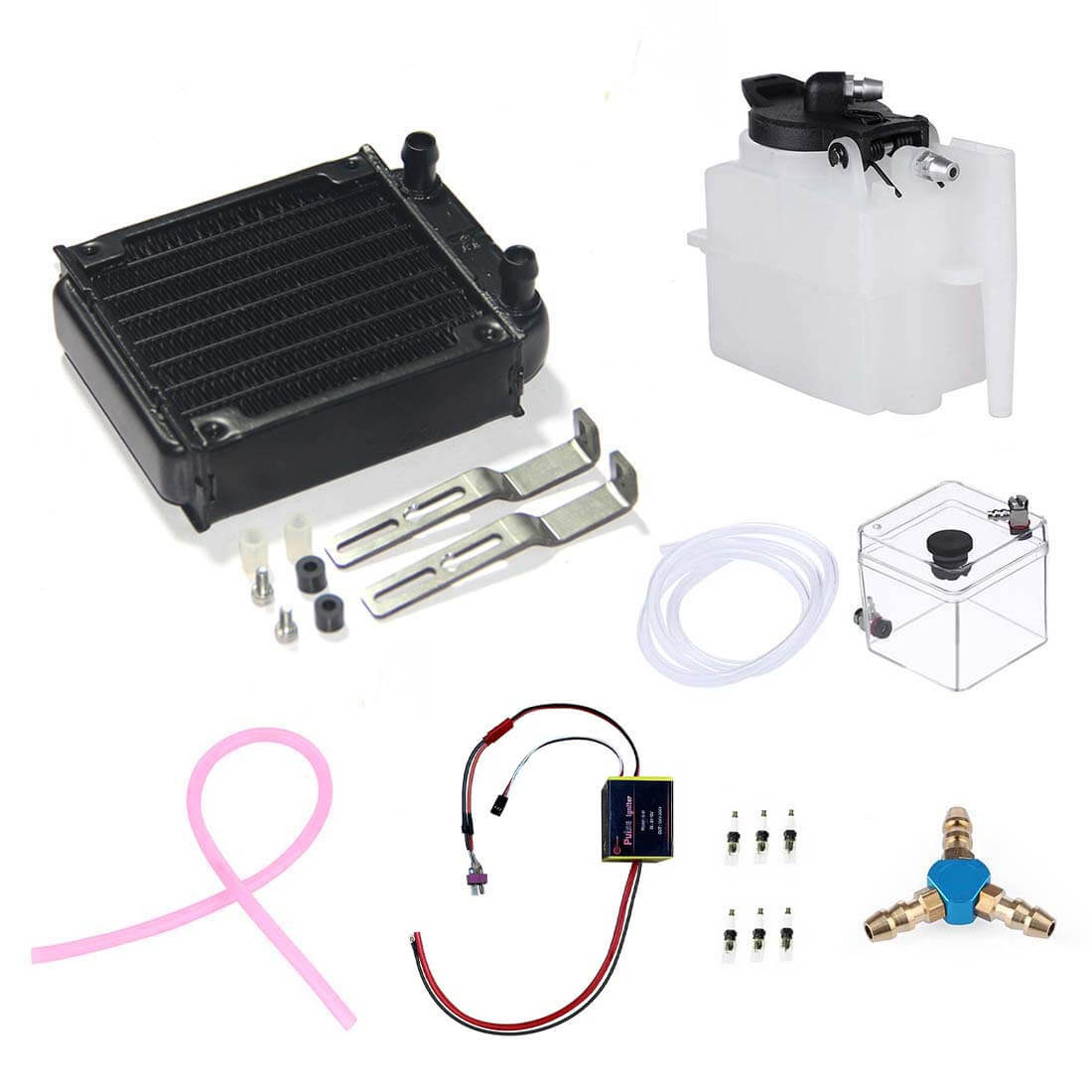 Starter Kit for HOWIN L6-210 21cc Inline 6 Gas Engine DIY Model Kits ...