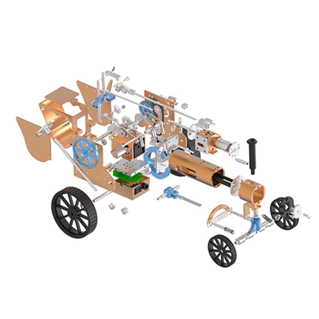 Steam Car Model Full Metal Model Toy Collection Gift Decor All-metal ...