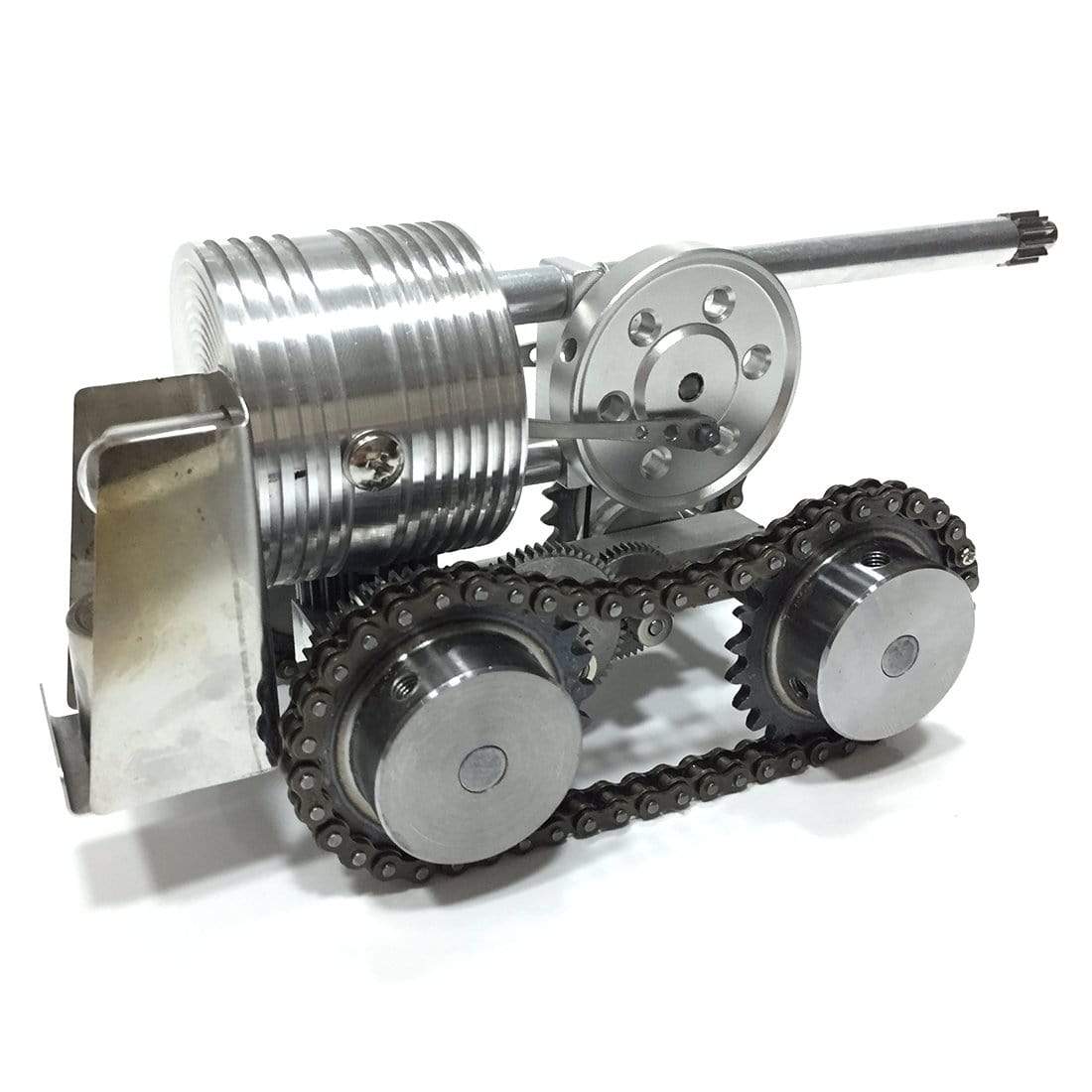 Stirling Engine Kit Tank Motor Power Generator Model Piston Motor ...