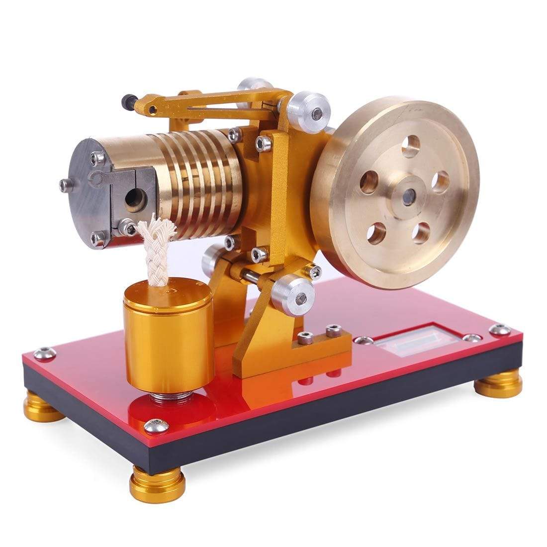 Stirling Engine Model Kit Aluminum Alloy Anodized Flame Engine ...