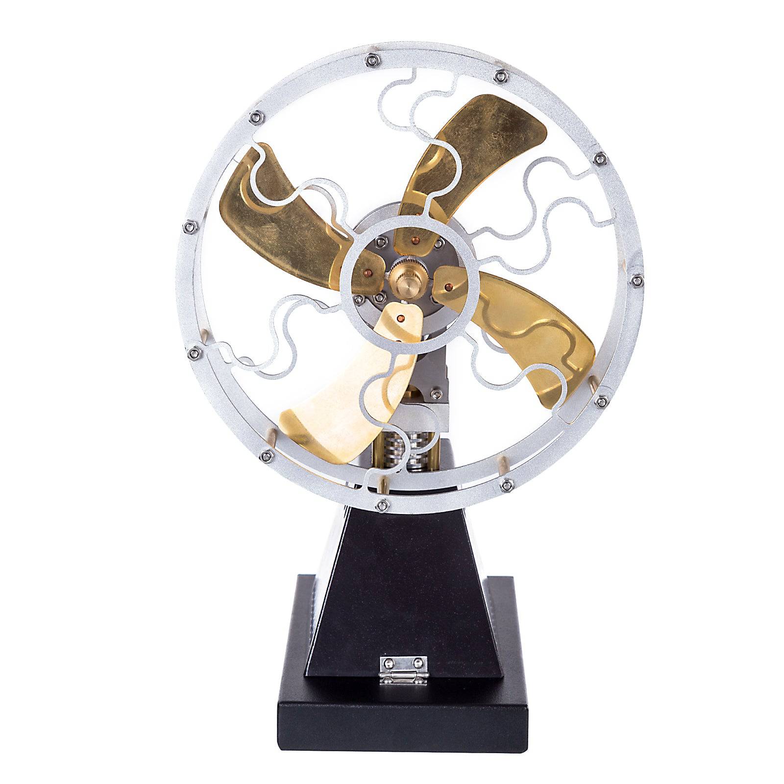 Vintage 4 Blades Heat Powered Stove Table Fan Stirling Engine Science ...