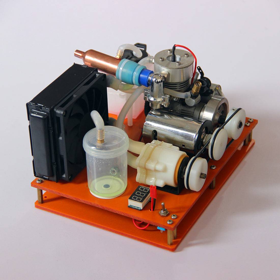 VX Level 18 Single Cylinder 2-stroke Methanol Engine with Water Cooling ...